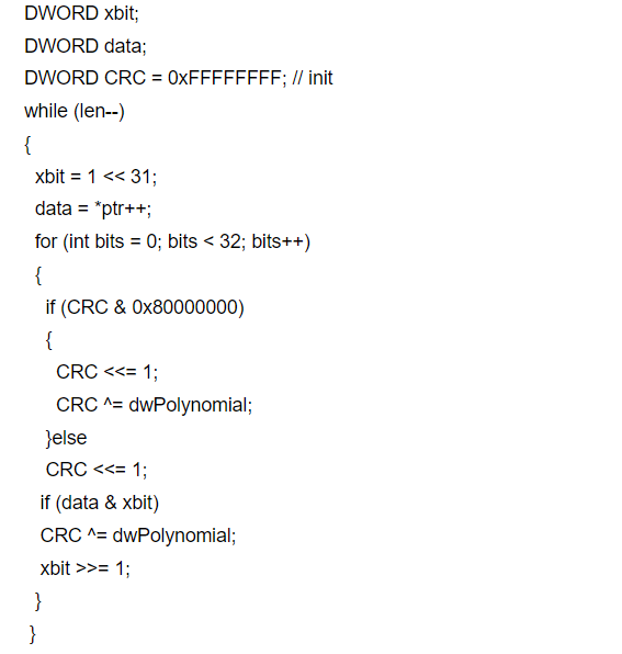 【经验分享】STM32 CRC寄存器 - STM32团队 ST意法半导体中文论坛