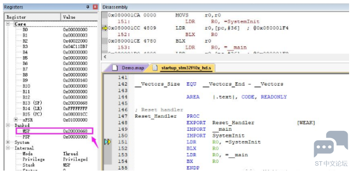 【经验分享】详解STM32堆栈 - STM32团队 ST意法半导体中文论坛